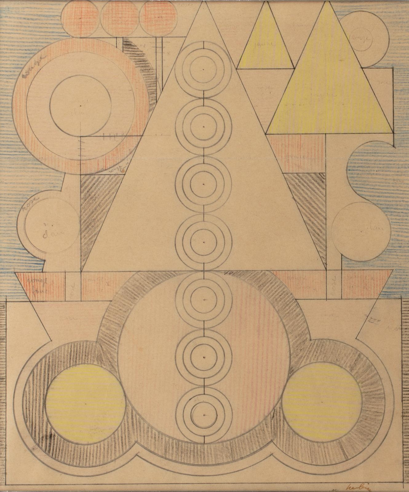 Auguste Herbin | Alphabet plastique | MutualArt