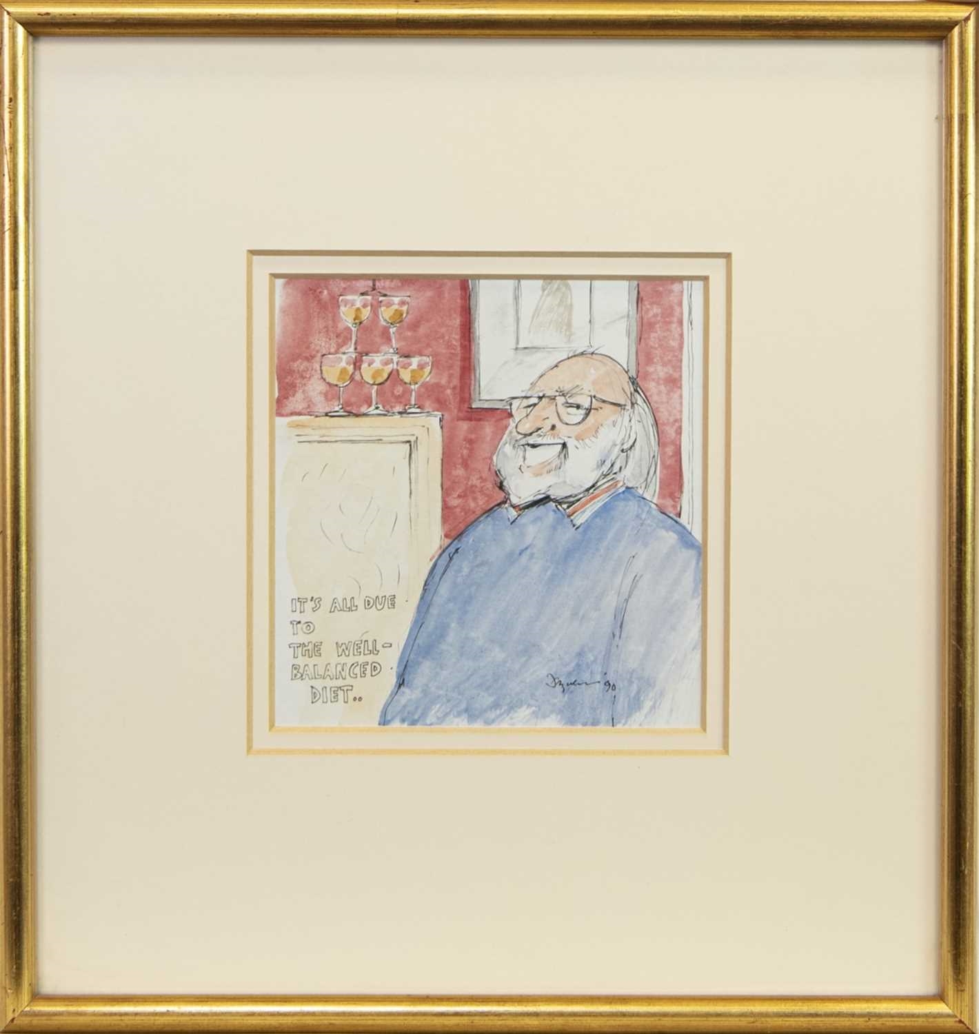 Danny Ferguson | PORTRAIT OF JAMES DOWNIE ROBERTSON (1990) | MutualArt