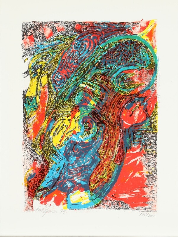 Christian Dotremont | “Spiralen Mappe Nr (1978) | MutualArt