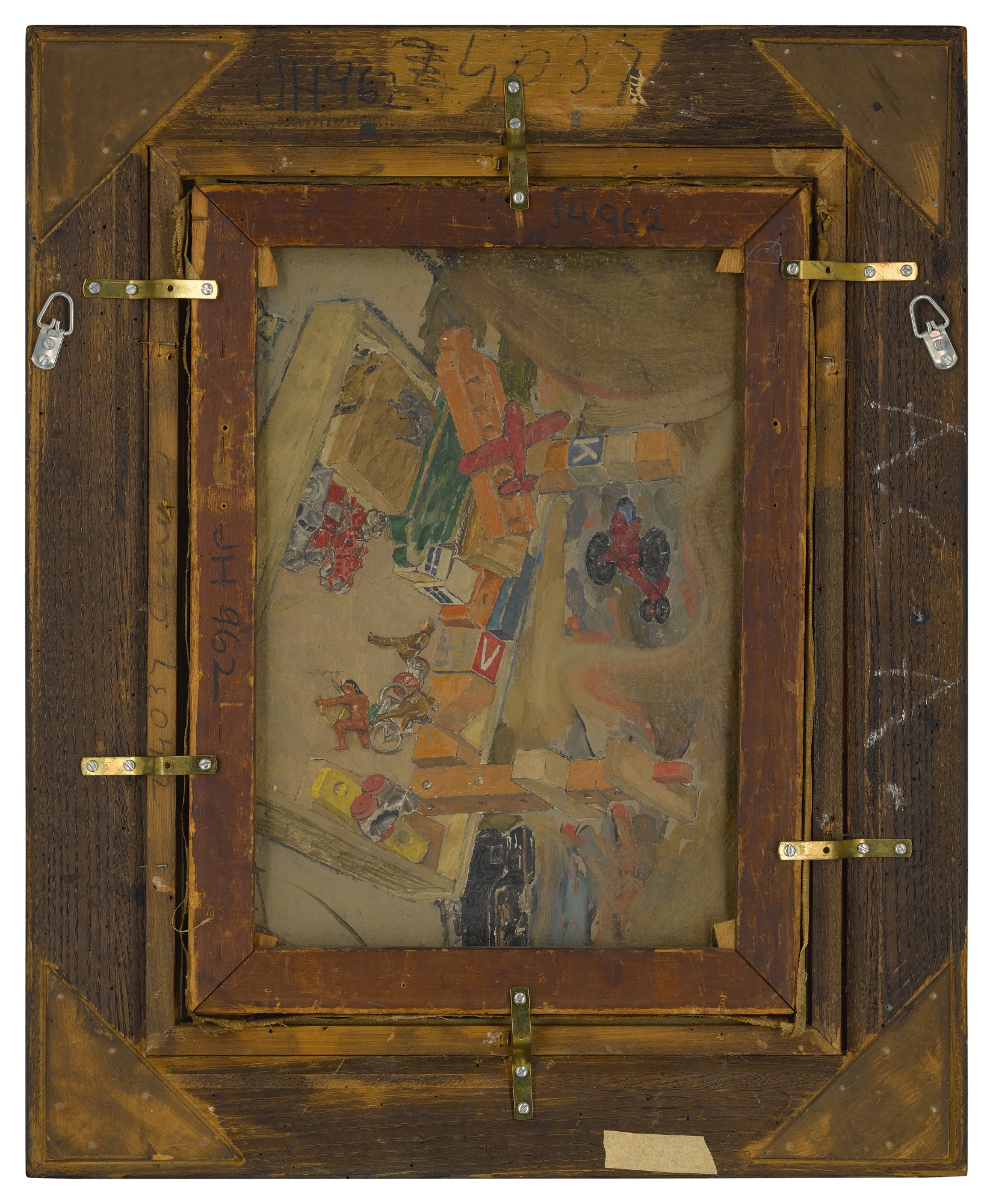 Herman Rose | MAN AT THE PIANO AND STILL LIFE WITH CHILD'S TOYS: A ...