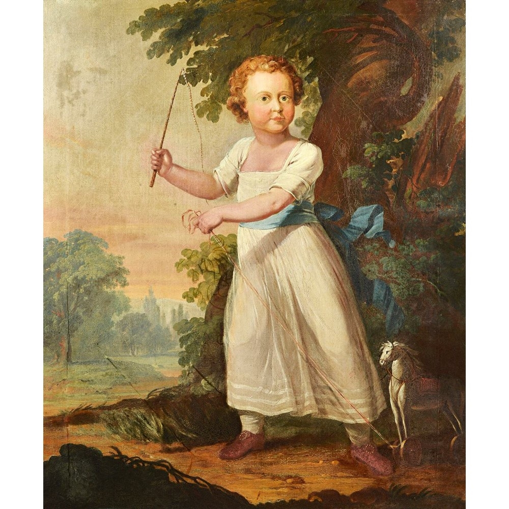 Martin Ferdinand Quadal | Portrait of a child | MutualArt