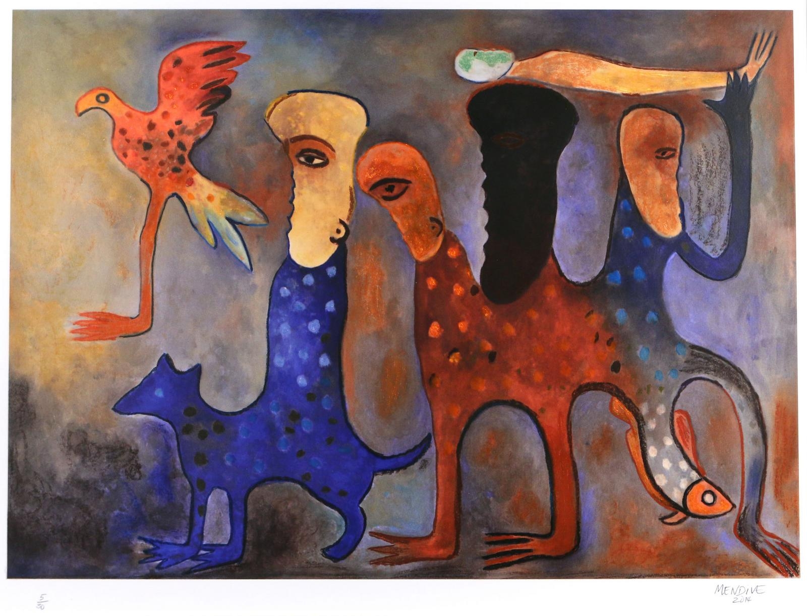 Manuel Mendive | Untitled (2014) | MutualArt