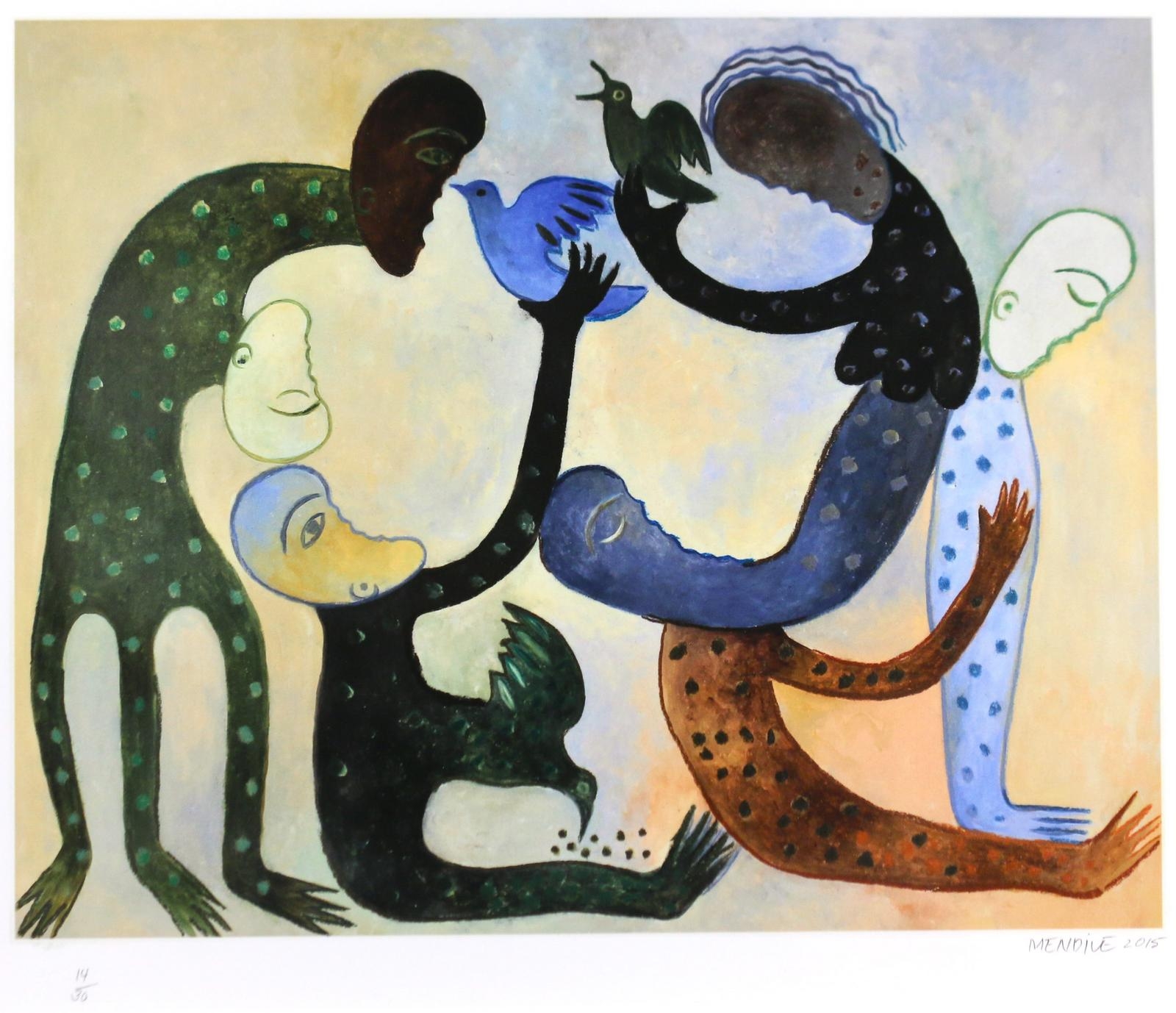 Manuel Mendive | Untitled (2015) | MutualArt