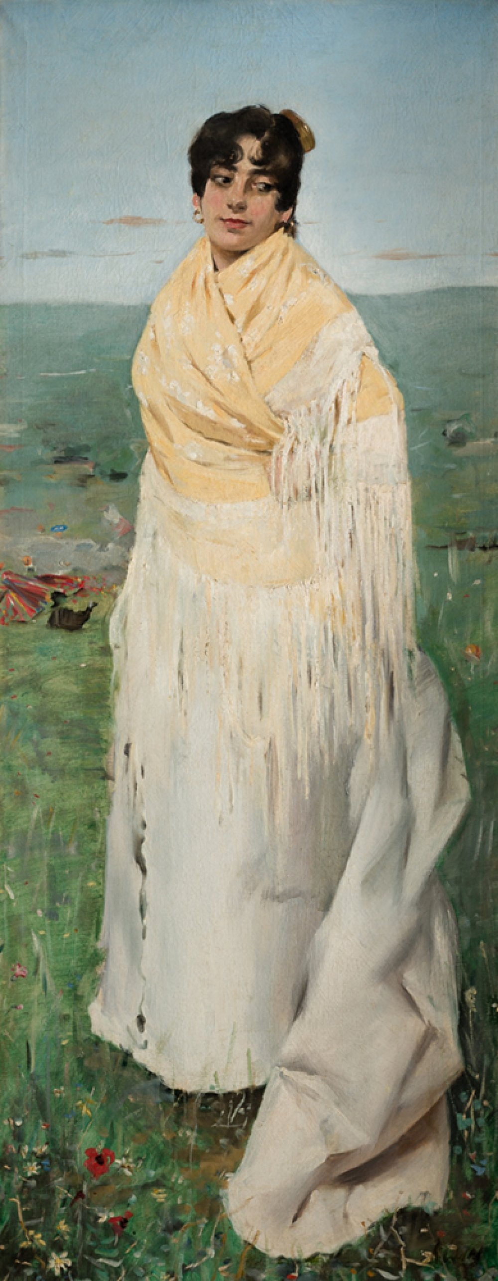 Ramón Casas | RETRATO DE ELISA CASAS | MutualArt