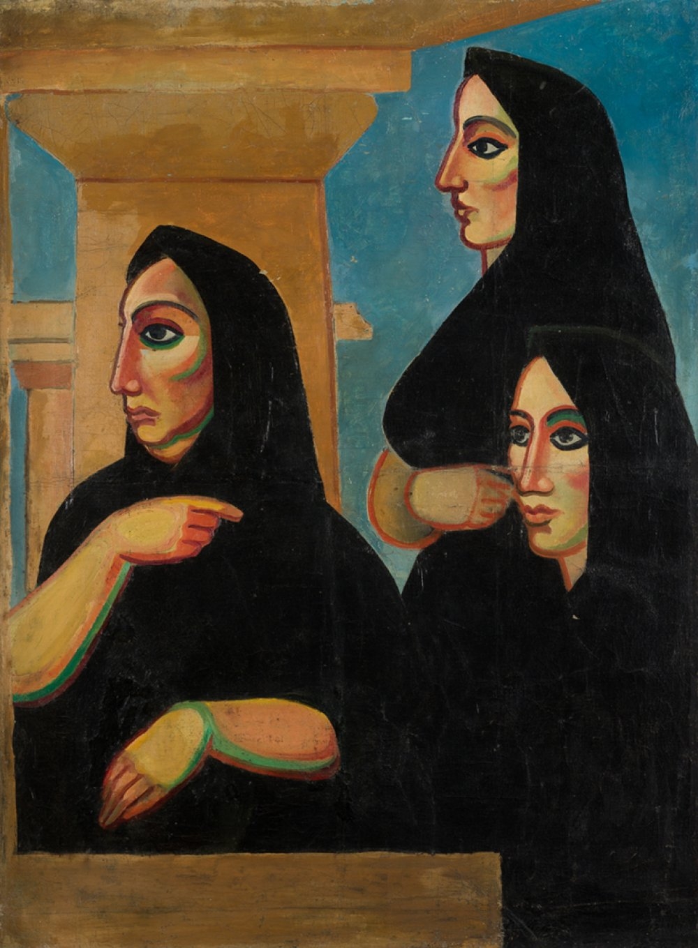 Oscar Dominguez | LAS TRES GRACIAS (Circa 1928) | MutualArt