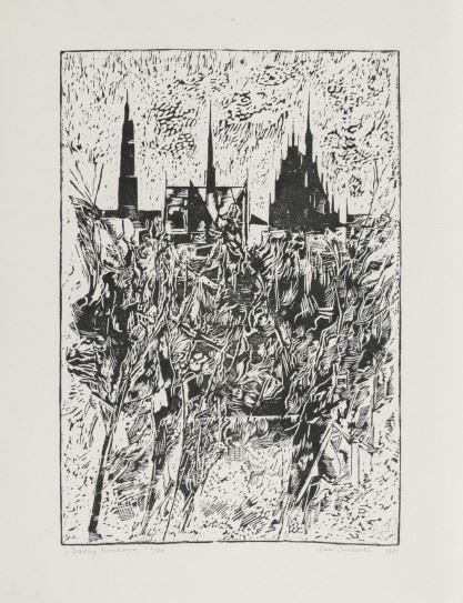 Jan Swiderski | Dachy Krakowa (1938) | MutualArt