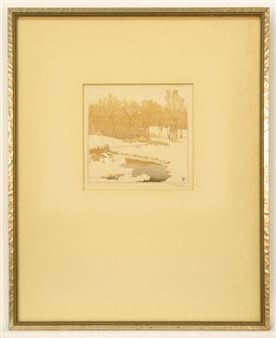 Walter JosephPhillips | Sunset, Lake of the Woods (1919) | MutualArt