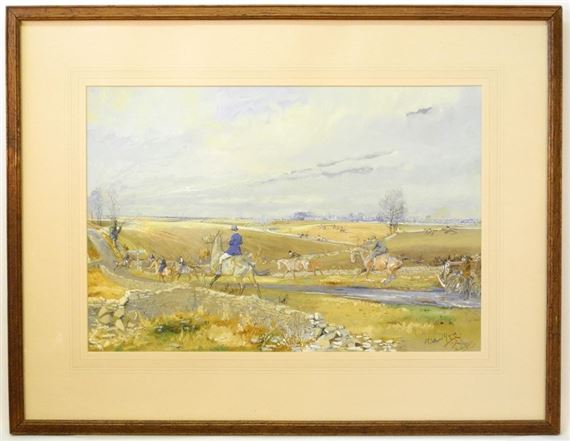 Michael Lyne | Hunting Scene | MutualArt