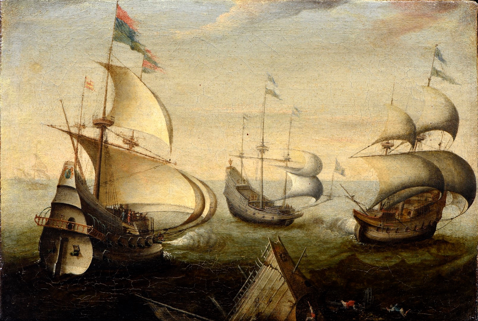 Hendrick Cornelisz Vroom | Bataille navale | MutualArt