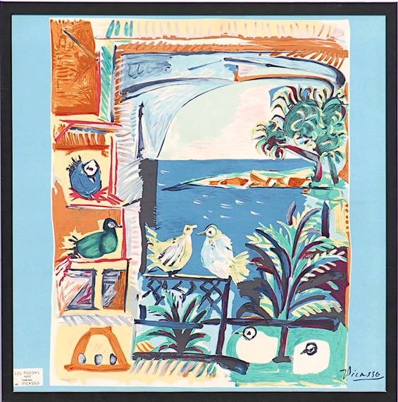 Pablo Picasso | Les Pigeons | MutualArt