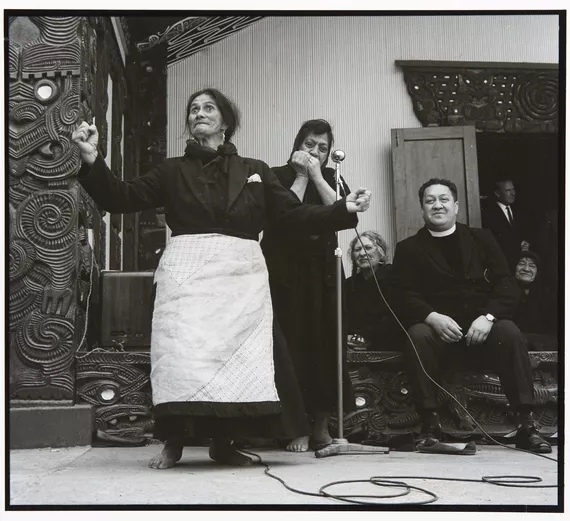 Ans Westra | Tangi of Inia Te Wiata at Otaki Marae (1971) | MutualArt