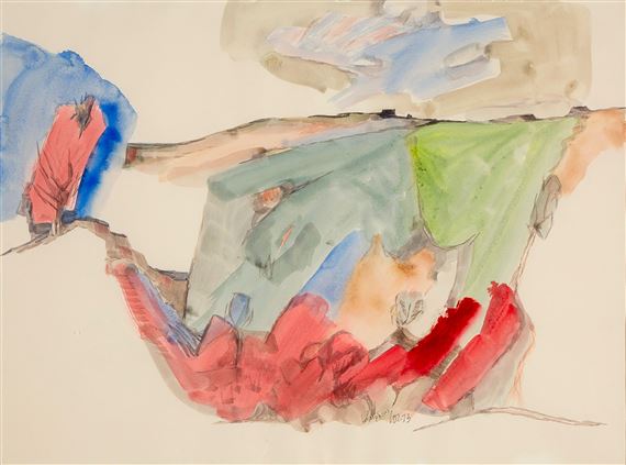 William Thomas‏ Lumpkins | Watercolor #6 | MutualArt