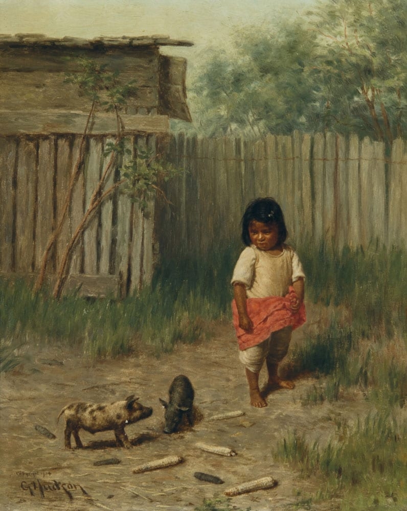 Grace Carpenter Hudson | Child crying | MutualArt