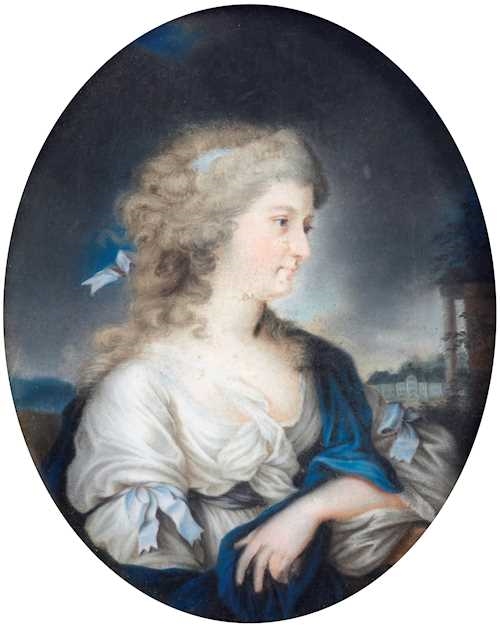 Rosalba Carriera | Portrait of Countess Franzisca von Brabeck, born ...