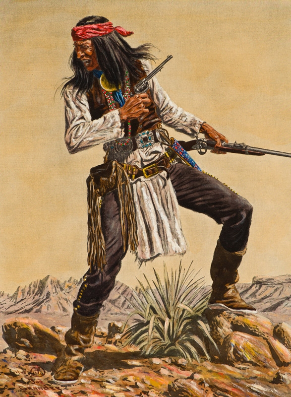 Apache Warrior Art