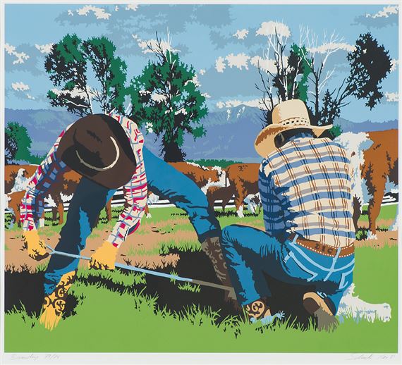 William Schenck | Branding (1981) | MutualArt