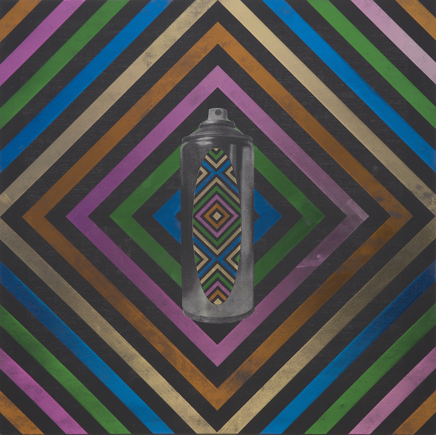 Reko Rennie | Message Stick (2011) | MutualArt