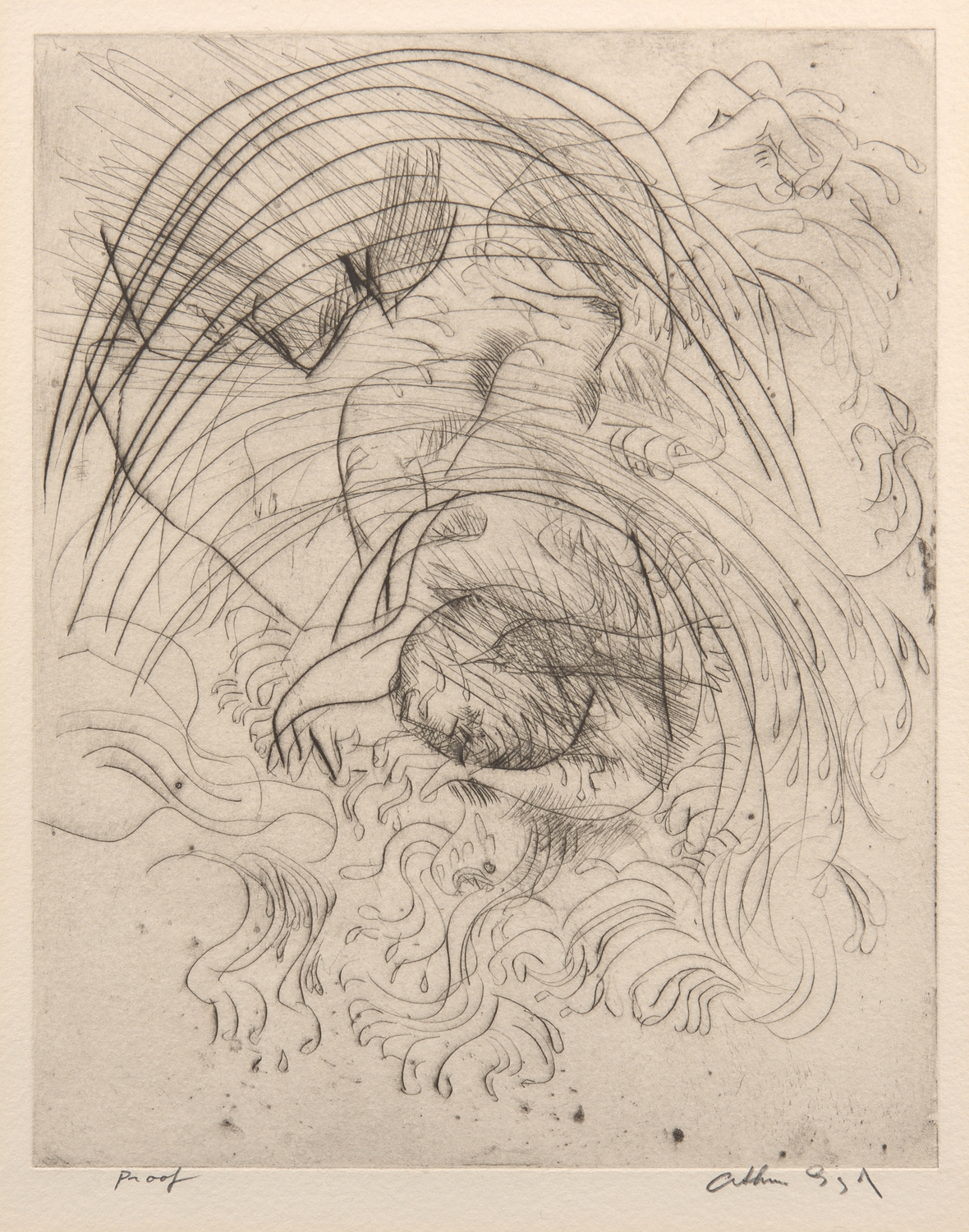 Arthur Boyd | Untitled (Jonah Series) | MutualArt