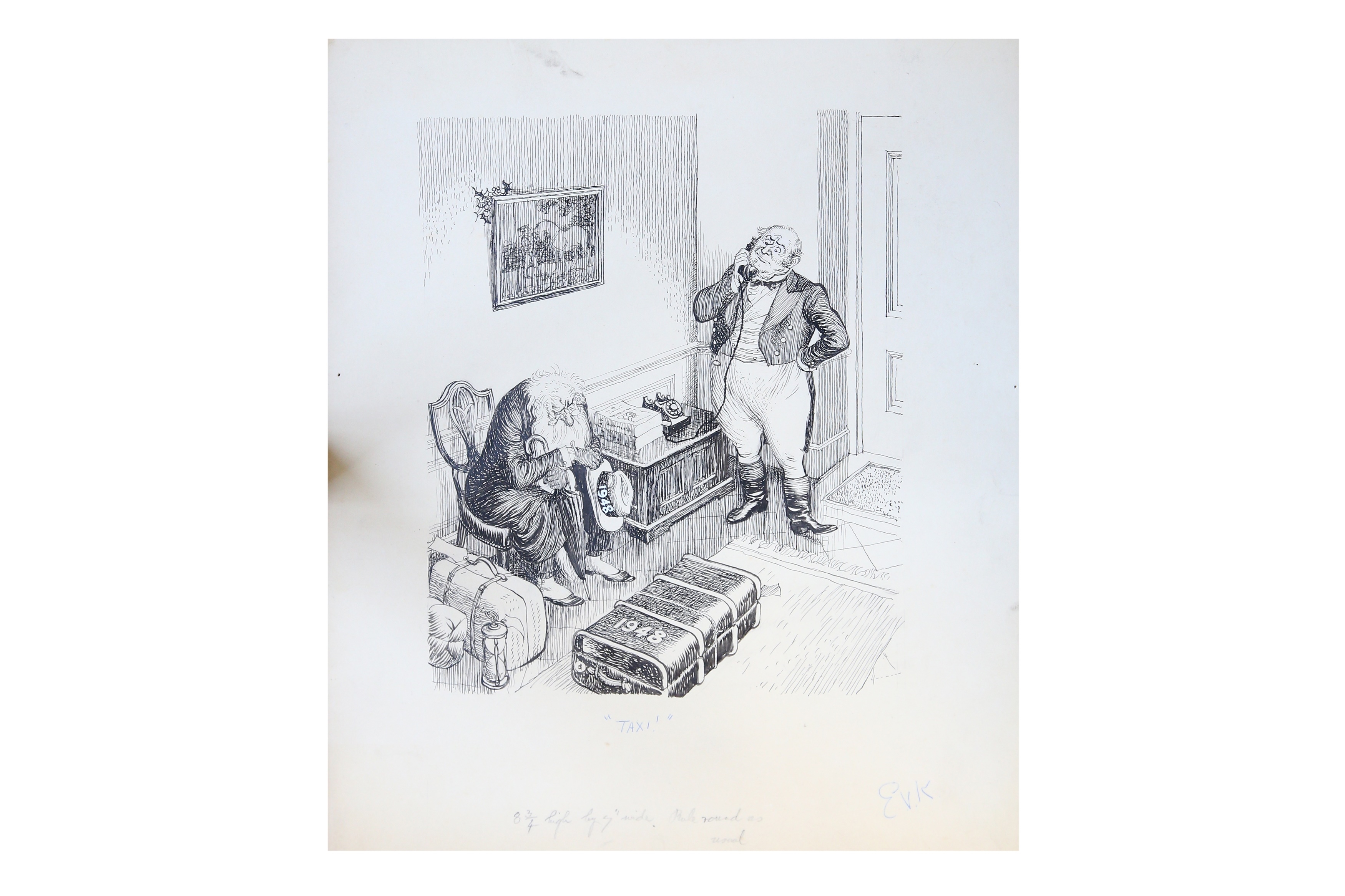 Leslie Gilbert Illingworth | Four cartoons (1948) | MutualArt