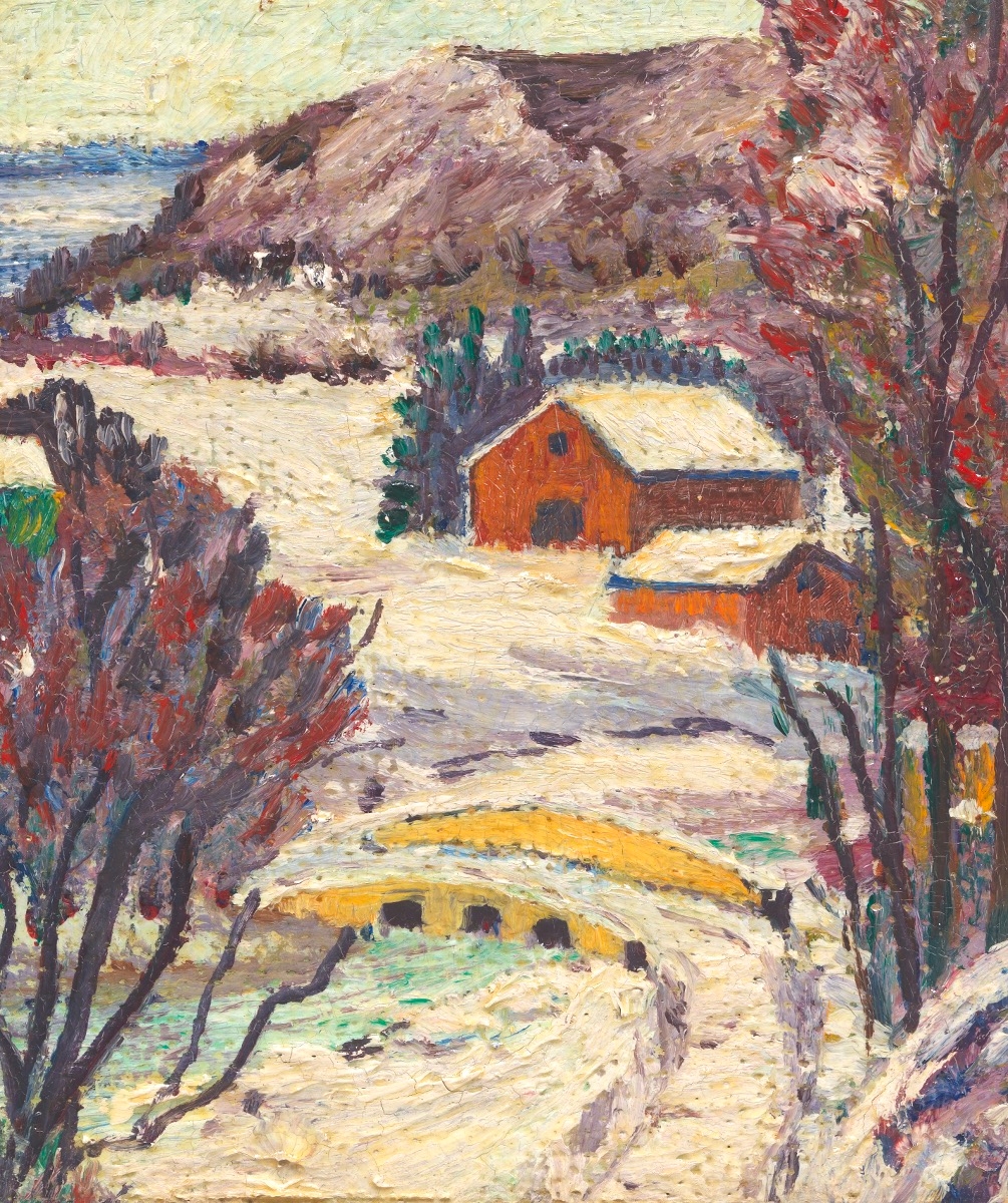 Fern Isabel Coppedge | Two Works: Winter Landscapes | MutualArt