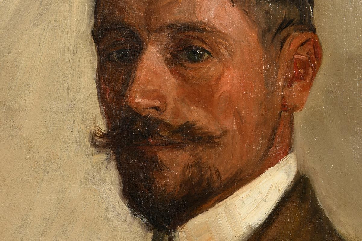 John Lavery | Portrait of Walter Burton Harris (1907) | MutualArt