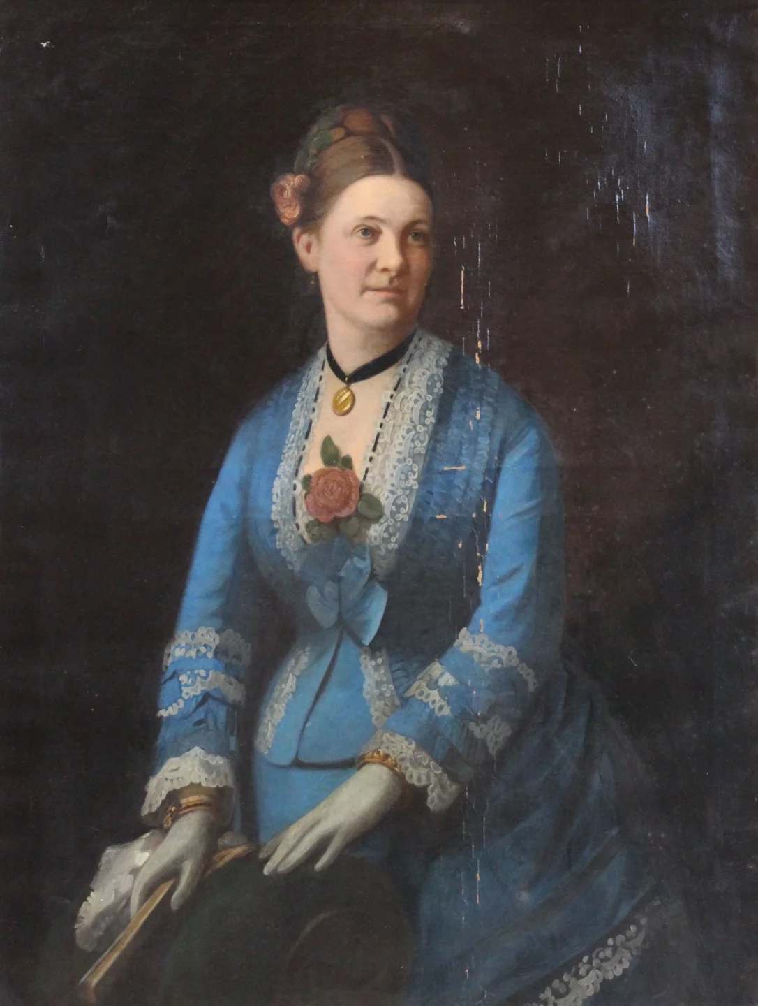 J. THOMPSON | Portrait of a Lady | MutualArt