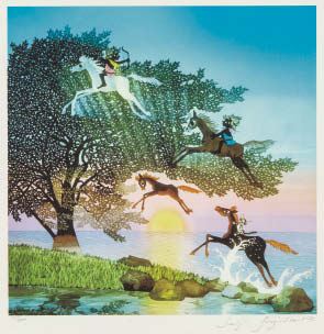 Seiji Fujishiro | Flying horse | MutualArt