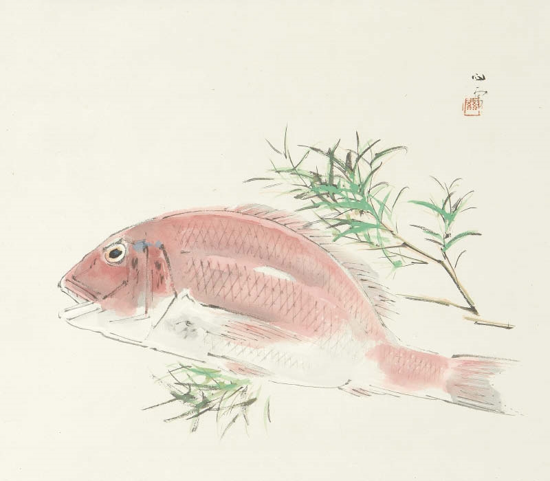 Kansetsu Hashimoto | Spring sea bream | MutualArt