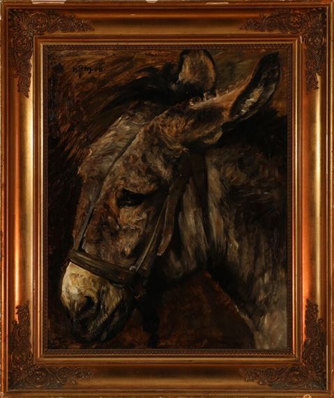 Niels Pedersen Mols | A donkey (1906) | MutualArt