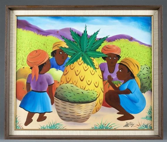 Jean-René Chery | Women with Fruit | MutualArt