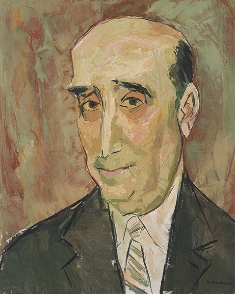 Oswaldo Guayasamín | Retrato de Jane Dolinger | MutualArt