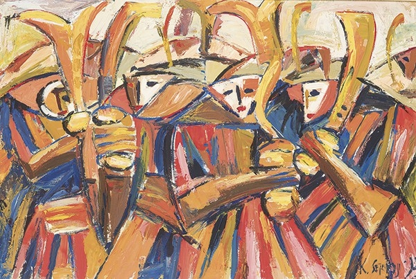 Kofi Setordji | Sword-bearers (1992) | MutualArt