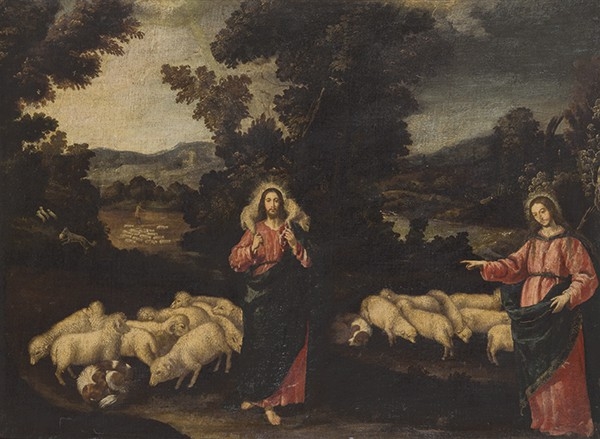Toledo School, 17th Century | Ecce Agnus Dei | MutualArt