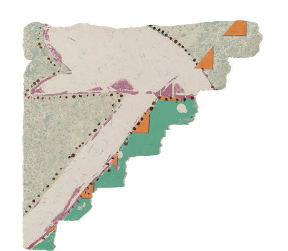 Sandy Kinnee | Gold Dot Step Fan (Late 20th Century) | MutualArt