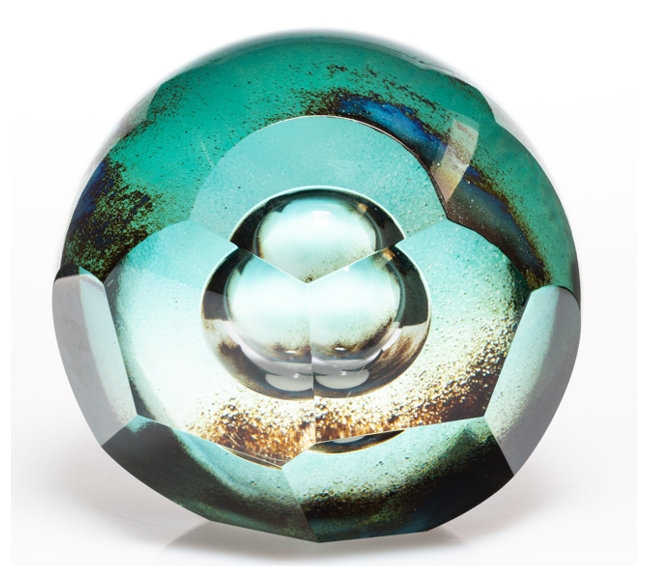 David Schwarz | Spherical paperweight (1993) | MutualArt