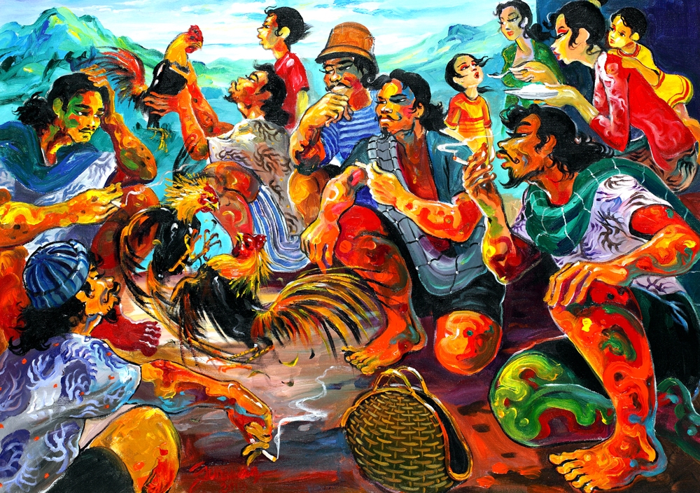 Gunawan Bagea | Sabung Ayam (2019) | MutualArt