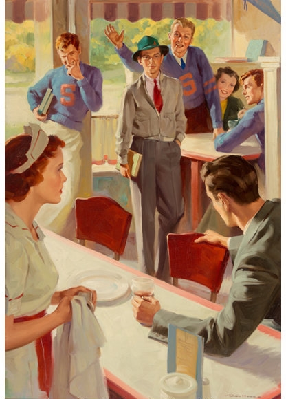 Robert G. Harris | Enter Private O'Keeff, Cosmopolitan magazine story ...