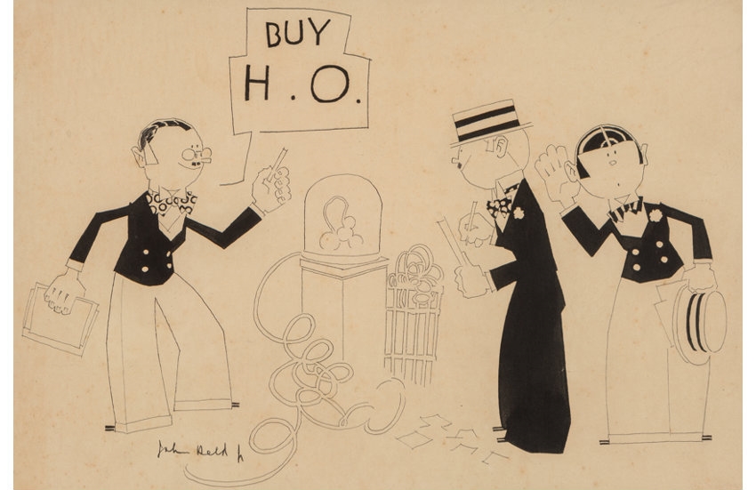 John Held Jr. | New York Skyline (1934) | MutualArt