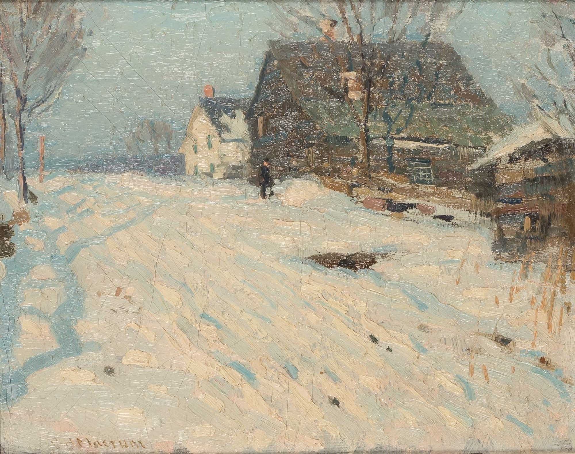 George Herbert Macrum | The Crossway (1935) | MutualArt