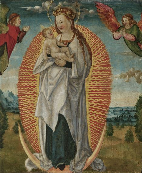 Wilhelm Stetter | Madonna mit Kind im Strahlenkranz | MutualArt