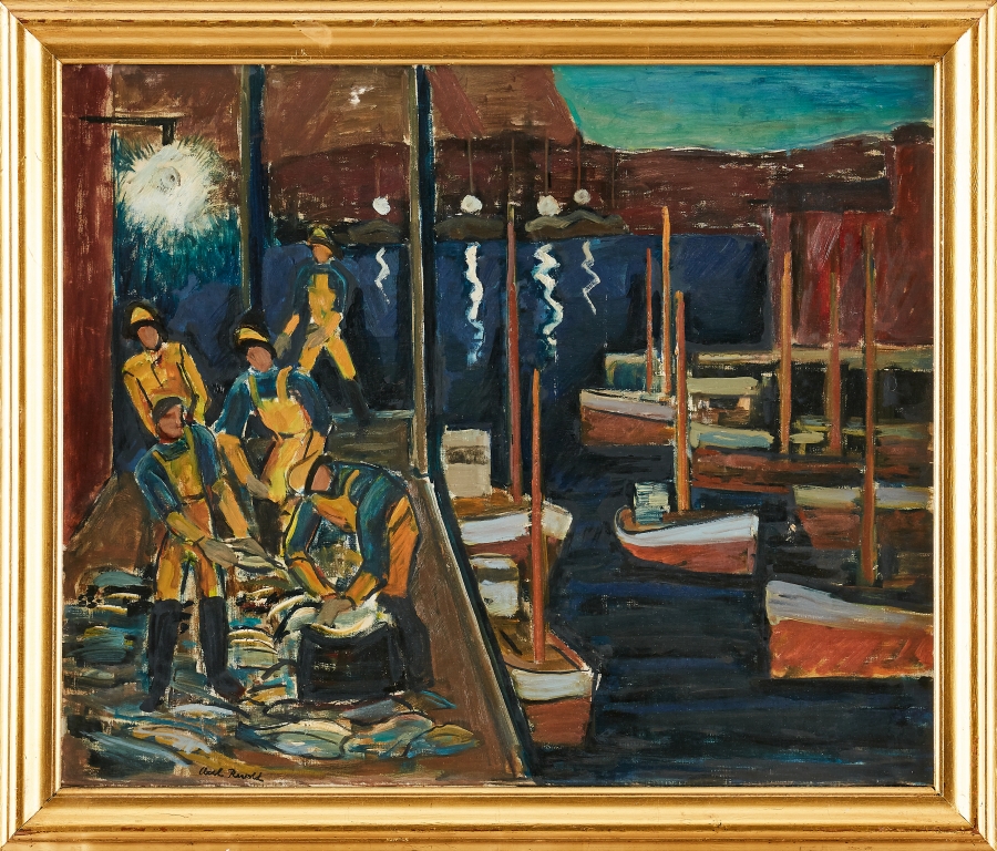 Axel Revold | Hamnarbetare | MutualArt