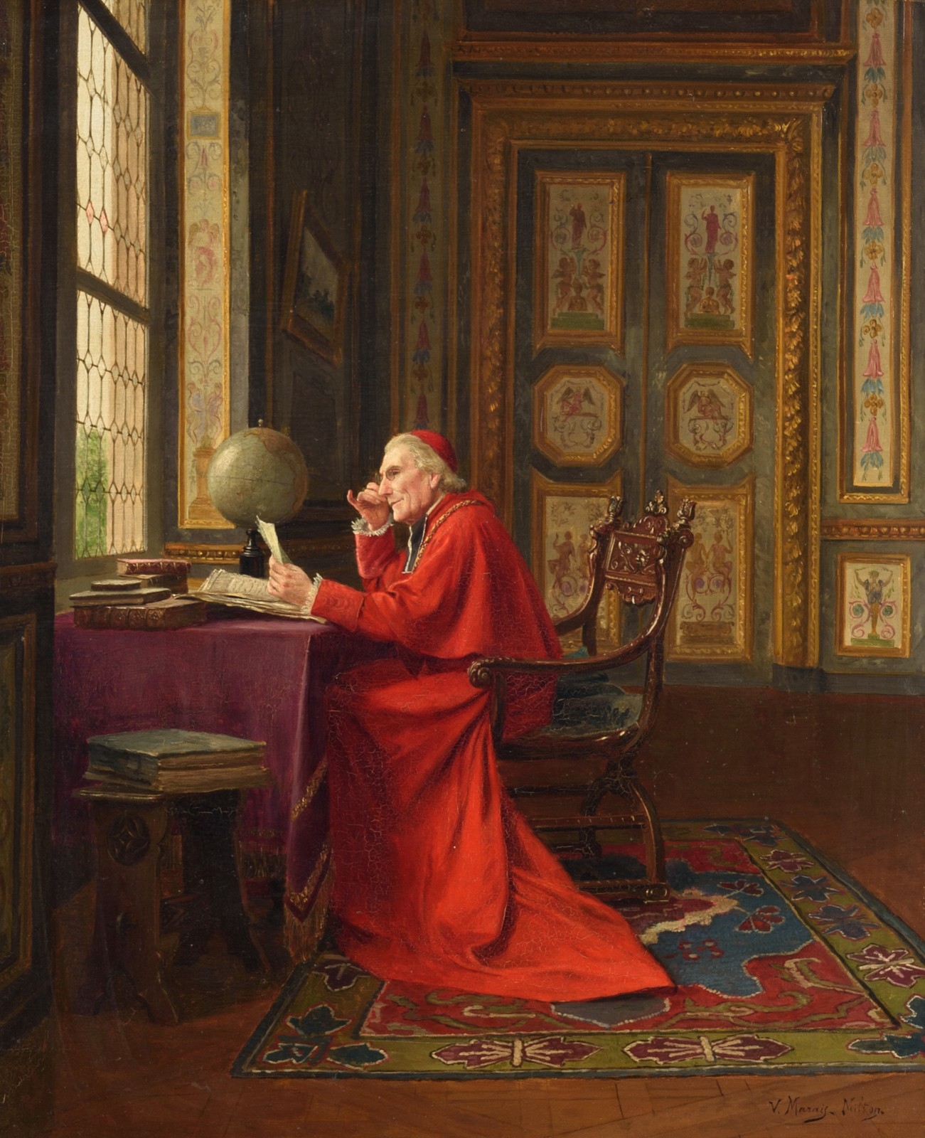 Victor Marais-Milton | A Cardinal Dedicated to His Work | MutualArt
