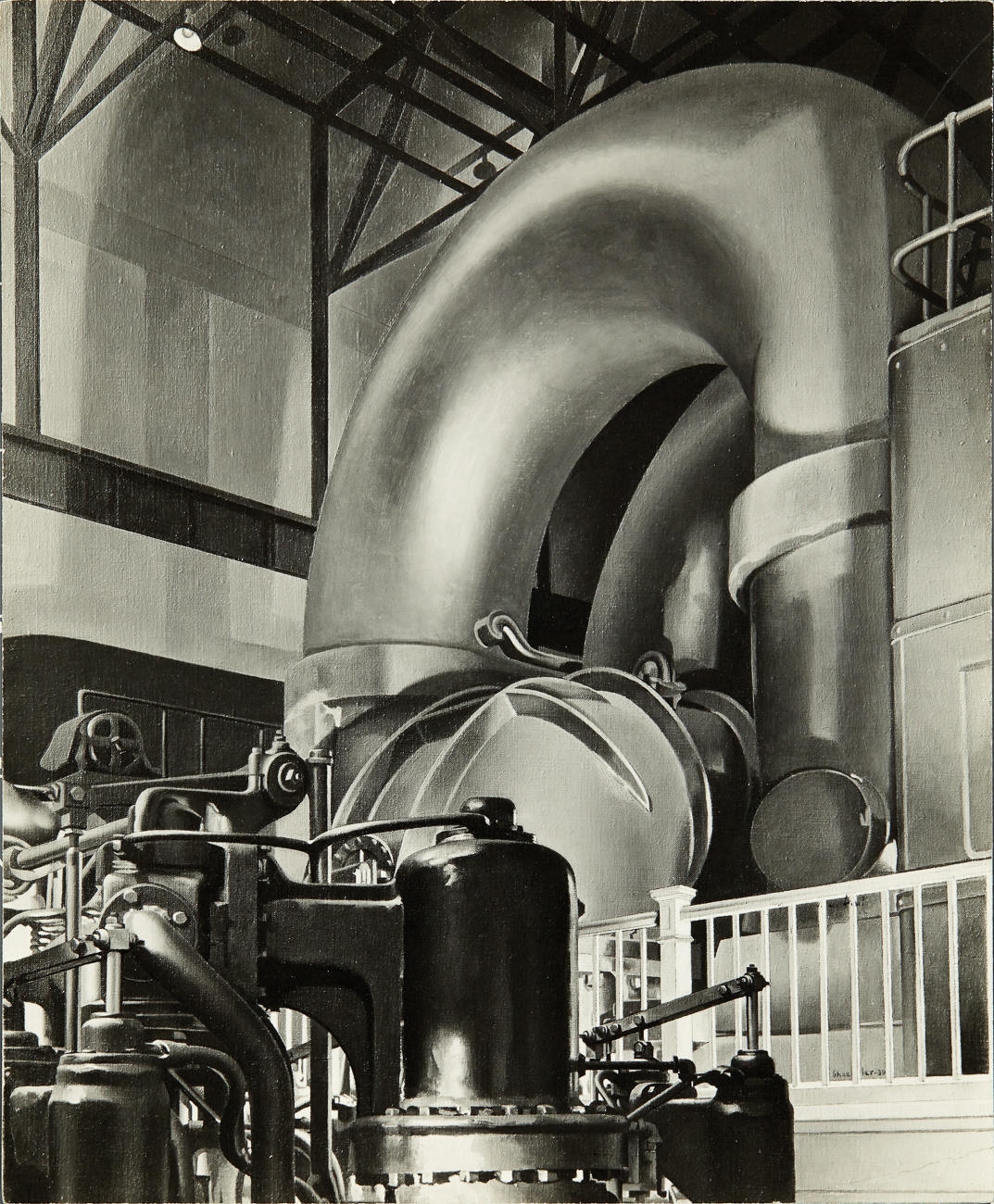 Charles Sheeler | Steam Turbine (1939) | MutualArt