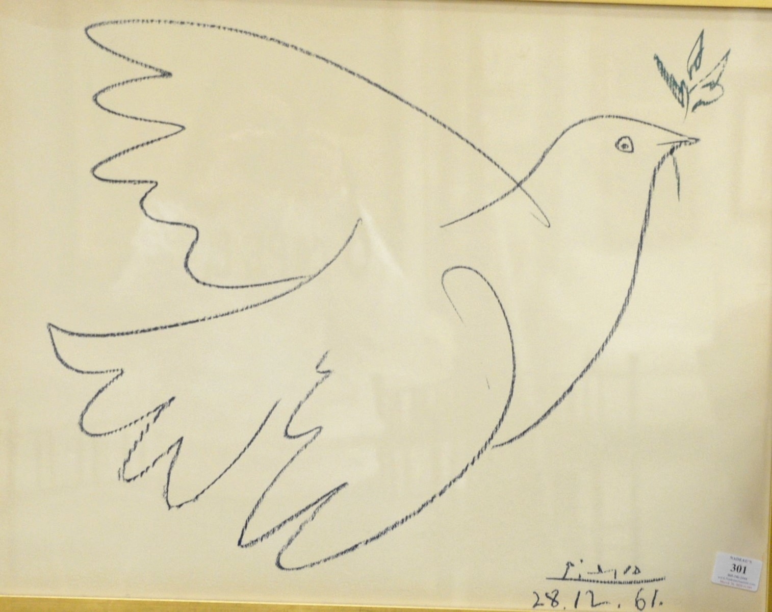 Pablo Picasso | Dove of Peace (1961) | MutualArt