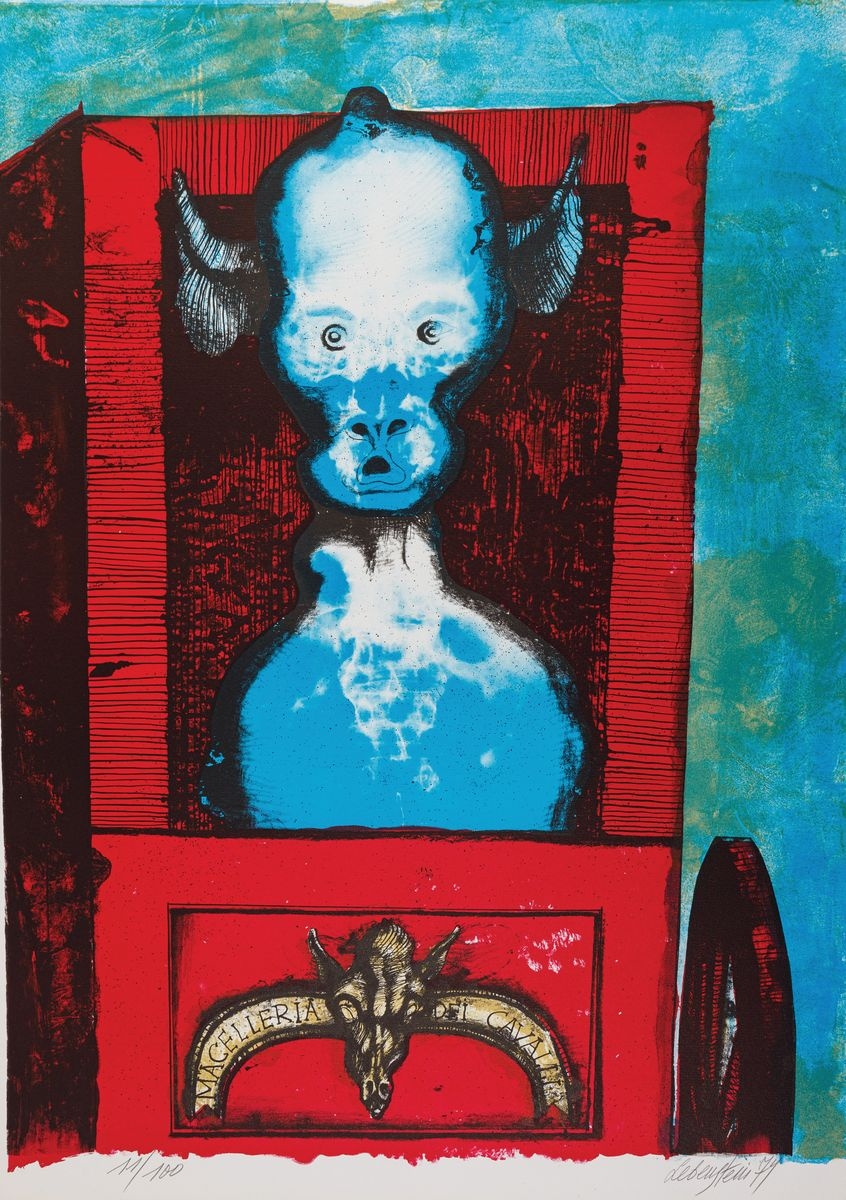 Jan Lebenstein | Macelleria dei Cavalli (1974) | MutualArt