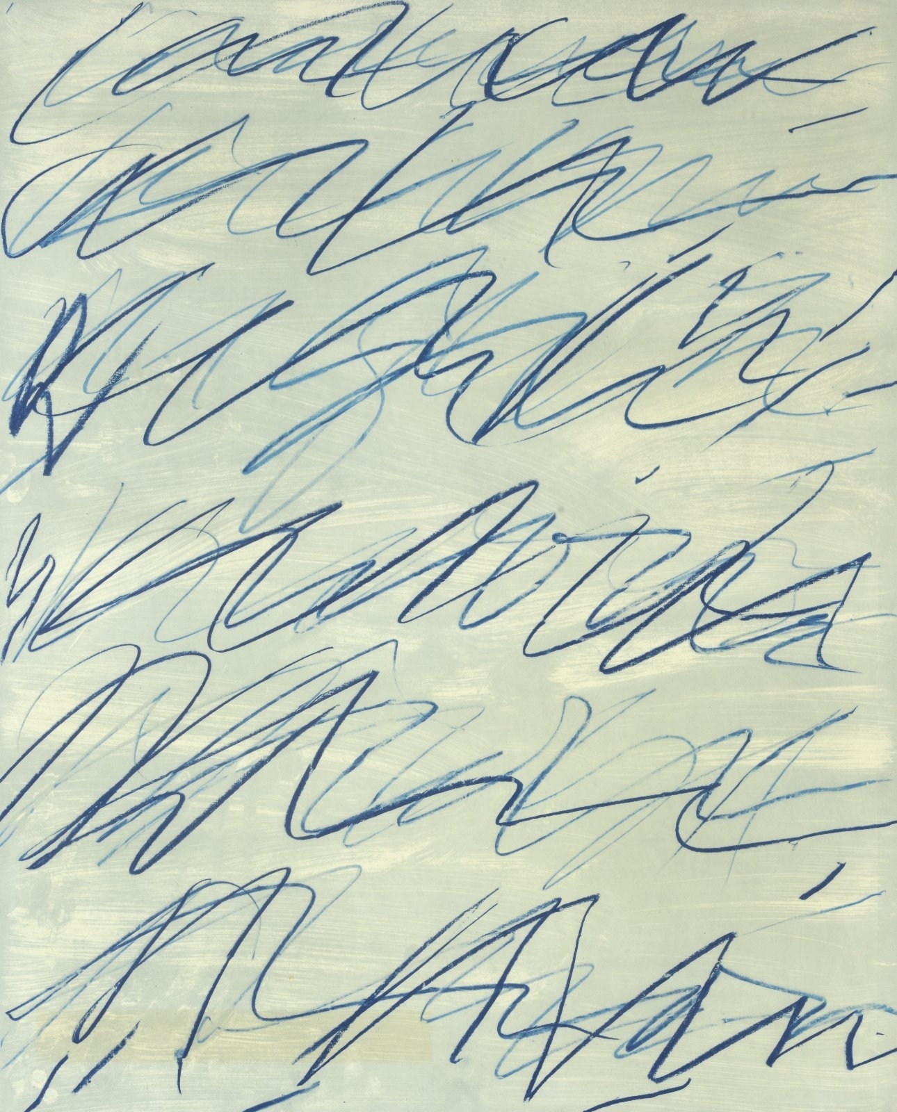 Cy Twombly | ROMAN NOTES I (1970) | MutualArt