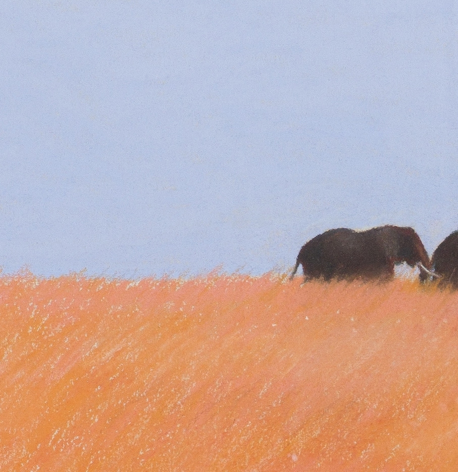 Paul Bosman | Landscape with Elephants | MutualArt