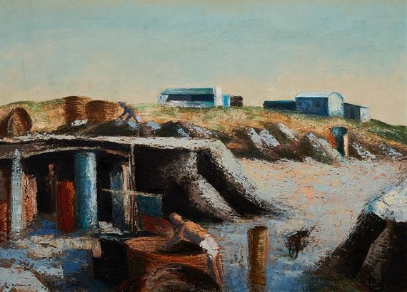 Sali Herman | Old Wharf (1956) | MutualArt