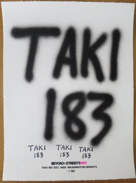 TAKI 183 | 50th Anniversary Print (2019) | MutualArt