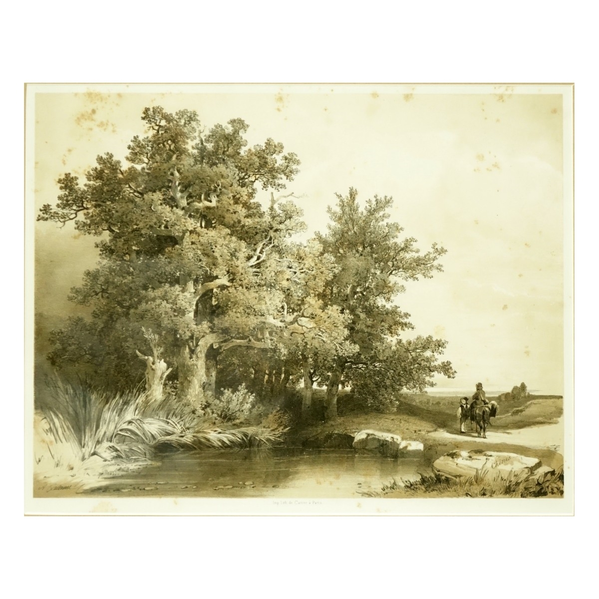 Alexandre Calame | Swiss Landscape Oak Trees | MutualArt